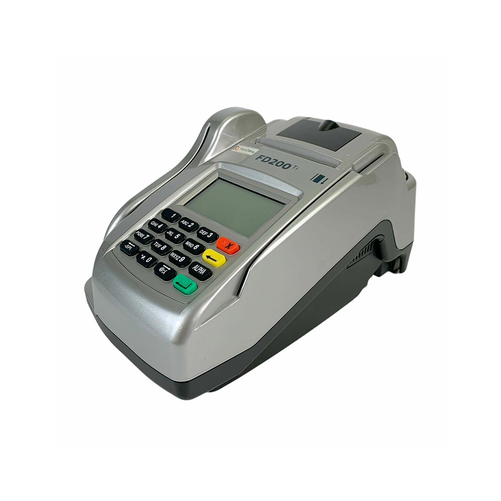 Buy Refurbished First Data FD-200Ti Credit Card Terminal with TeleCheck ...